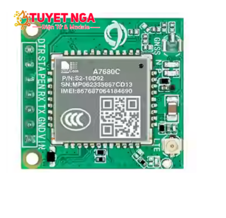 DTU Module SIM A7680C 4G GPS – ĐIỆN TỬ TUYẾT NGA