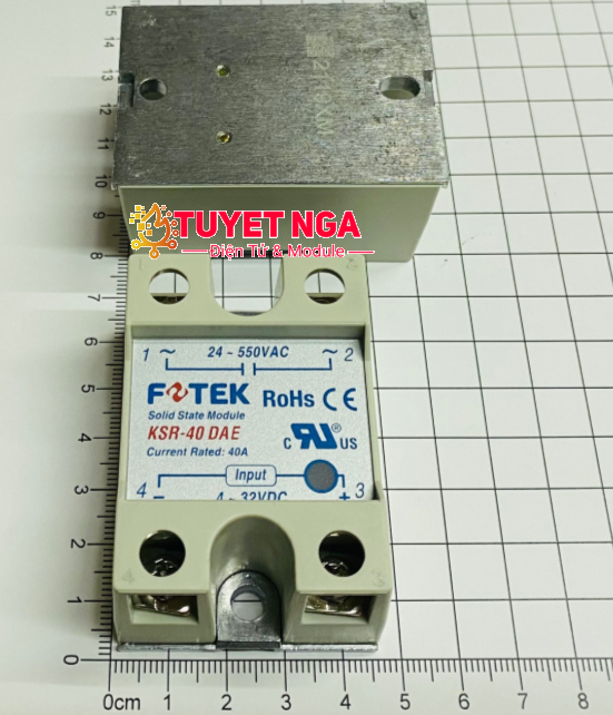 Relay Bán Dẫn KSR-40DAE FOTEK Chính Hãng – ĐIỆN TỬ TUYẾT NGA