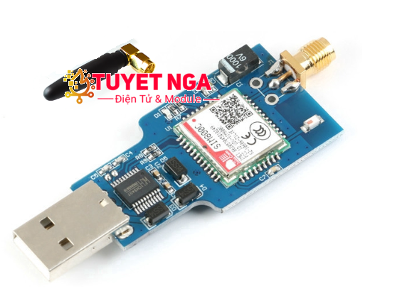 SIM800C Module USB SIM GPRS GPS – ĐIỆN TỬ TUYẾT NGA