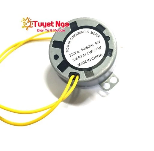 Động Cơ Đảo Quạt AC 8rmp 4W TYJ49 – ĐIỆN TỬ TUYẾT NGA