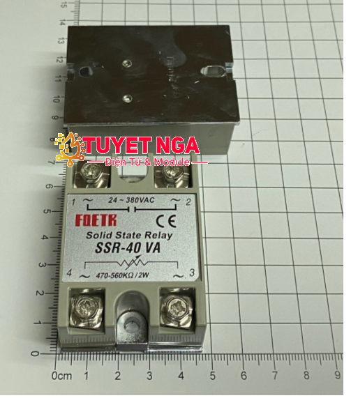 Relay Bán Dẫn Trạng Thái SSR-40VA – ĐIỆN TỬ TUYẾT NGA