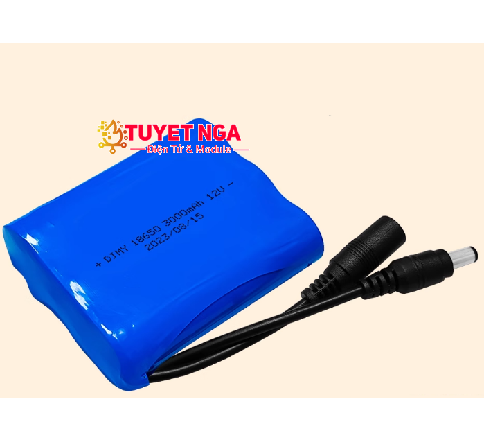 Pin 18650 Lithium 12.6V 3000mAh – ĐIỆN TỬ TUYẾT NGA