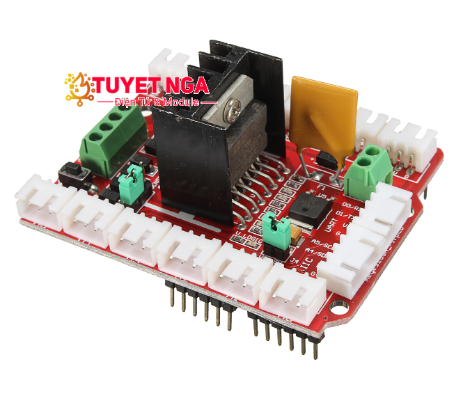 Điều Khiển Động Cơ L298N Shield Dòng Cao – ĐIỆN TỬ TUYẾT NGA