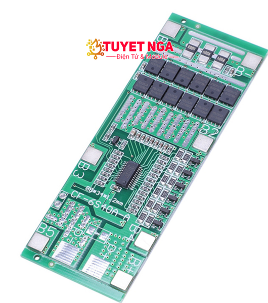 Mạch Sạc Cân Bằng Bảo Vệ Pin 6S 24V 40A – ĐIỆN TỬ TUYẾT NGA