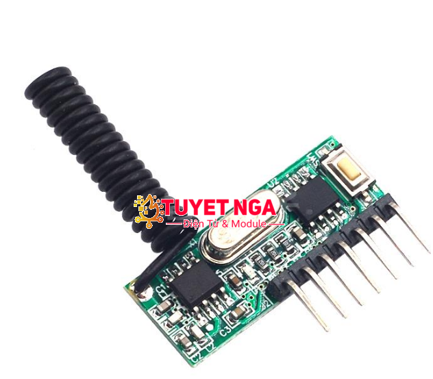 R04B Mạch Thu Sóng RF 433MHz Học Lệnh – ĐIỆN TỬ TUYẾT NGA