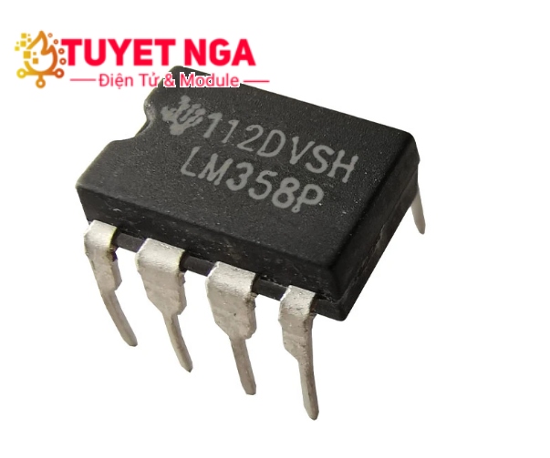 IC Khuếch Đại LM358 DIP8 – ĐIỆN TỬ TUYẾT NGA