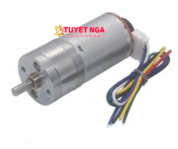 GA25-370 Encoder Động Cơ Giảm Tốc 130rpm 24V – ĐIỆN TỬ TUYẾT NGA