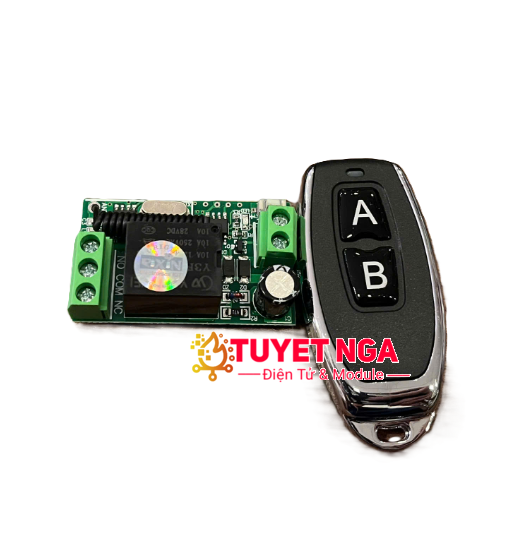 RIXIN Điều Khiển RF 315Mhz 1 Relay 12V Kèm Remote ON-OFF – ĐIỆN TỬ ...