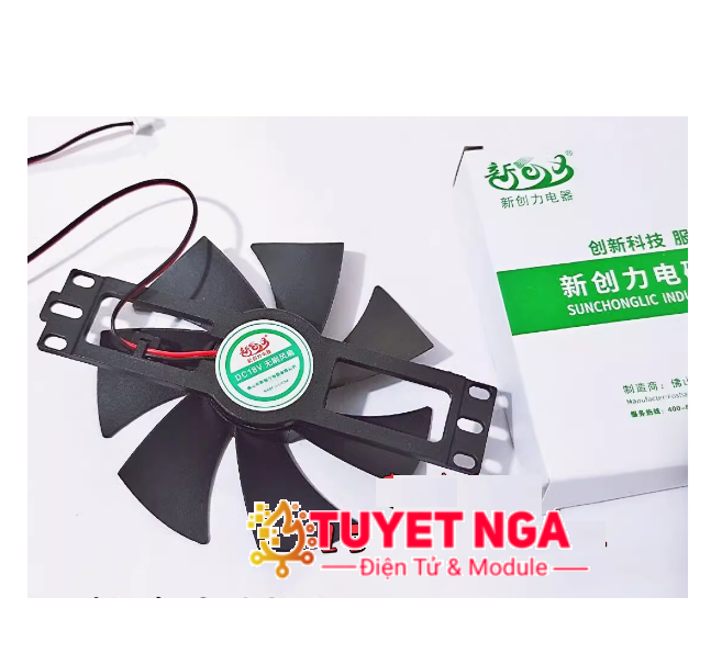 Quạt Bếp Từ 11cm 18V TQ – ĐIỆN TỬ TUYẾT NGA