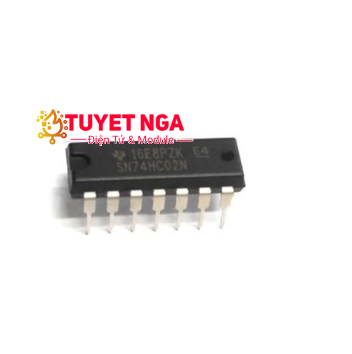 IC 7402 Quad 2-Input NOR Gates SN74HC02N – ĐIỆN TỬ TUYẾT NGA