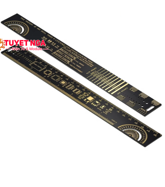 Thước Đo Chân Linh Kiện PCB Ruler 25cm – ĐIỆN TỬ TUYẾT NGA
