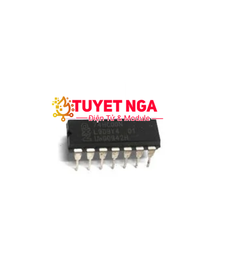 IC 7400 Quad 2-Input NAND Gates 74HC00N – ĐIỆN TỬ TUYẾT NGA