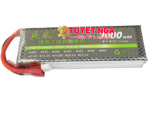 Pin Lipo 3S 11.1V 2200mAh 30C – ĐIỆN TỬ TUYẾT NGA