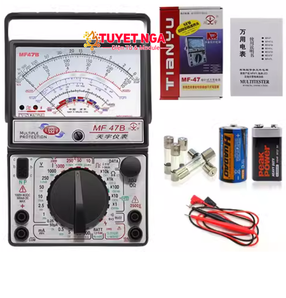 MF-47B Đồng Hồ Vạn Năng – ĐIỆN TỬ TUYẾT NGA