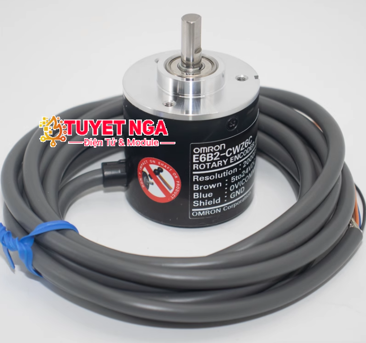 Encoder Omron E6B2-CWZ6C 500 Xung NPN – ĐIỆN TỬ TUYẾT NGA