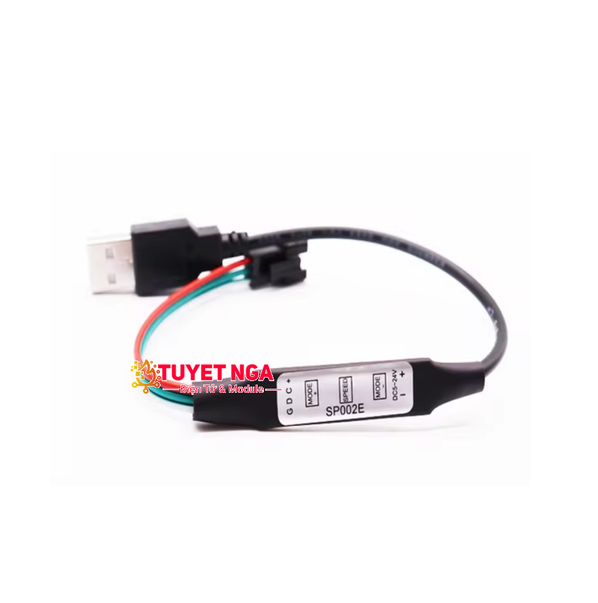 SP002E Bộ Driver Điều Khiển LED WS2812 USB 5V – ĐIỆN TỬ TUYẾT NGA