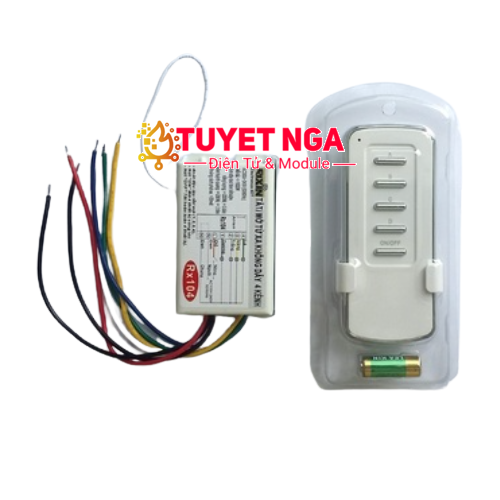 RX102 Điều Khiển Từ Xa 2 Kênh 220V – ĐIỆN TỬ TUYẾT NGA