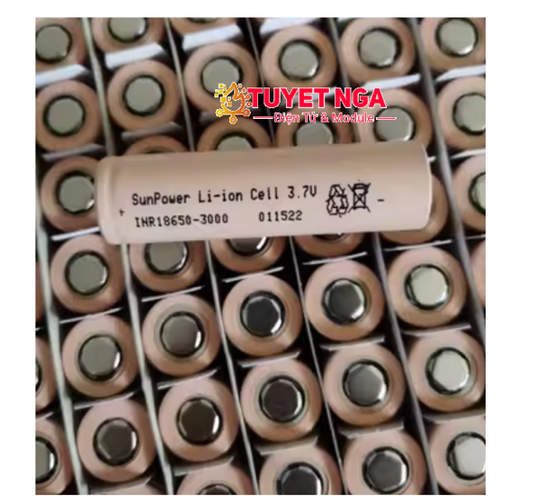 Pin 18650 3000mAh 8C – ĐIỆN TỬ TUYẾT NGA