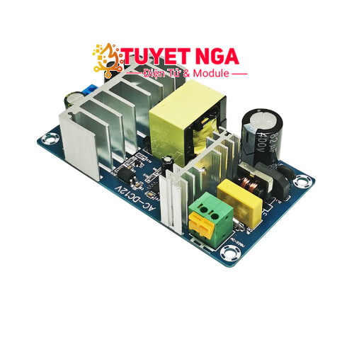 Mạch Nguồn AC-DC 12V 8A 100W – ĐIỆN TỬ TUYẾT NGA