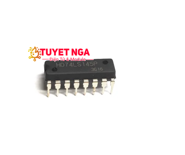 IC 74145 BCD-To-Decimal Decoder Driver SN74LS145 – ĐIỆN TỬ TUYẾT NGA
