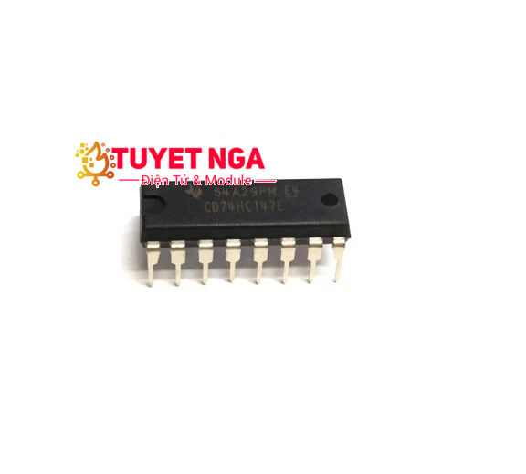 IC 74147 Decimal-To-BCD CD74HC147 – ĐIỆN TỬ TUYẾT NGA