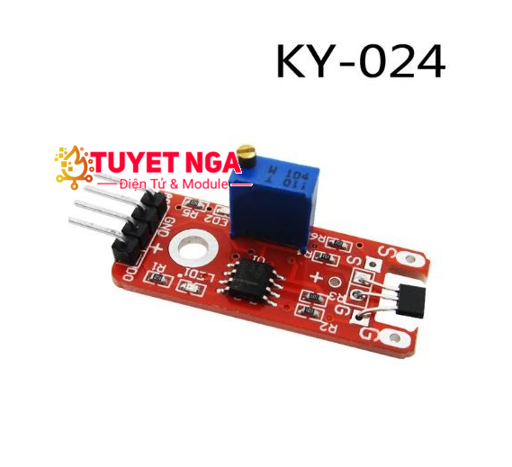 KY-024 Cảm Biến Từ Trường Hall A3144 – ĐIỆN TỬ TUYẾT NGA