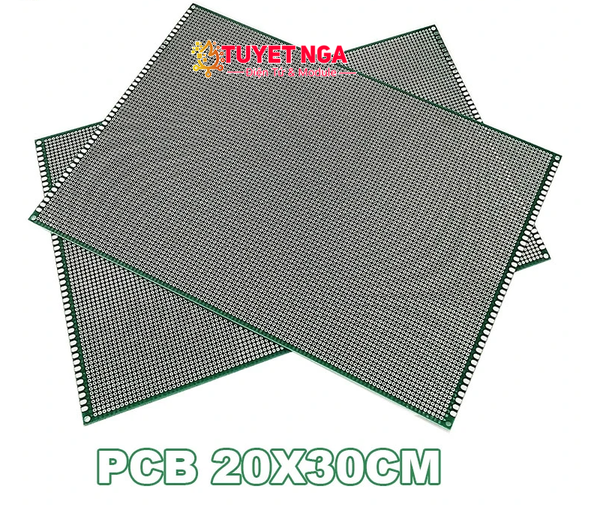 PCB Phủ Xanh 1 Mặt 20x30cm – ĐIỆN TỬ TUYẾT NGA