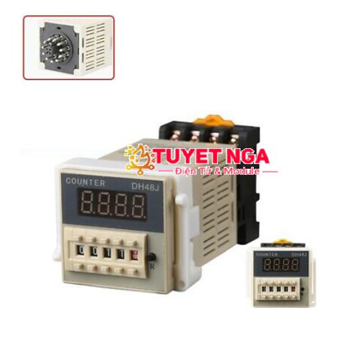 Bộ Đếm Counter DH48J-A Omron – ĐIỆN TỬ TUYẾT NGA