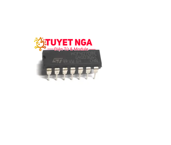 IC 4070 Quad Exclisive-OR Gate HCF4070BE – ĐIỆN TỬ TUYẾT NGA