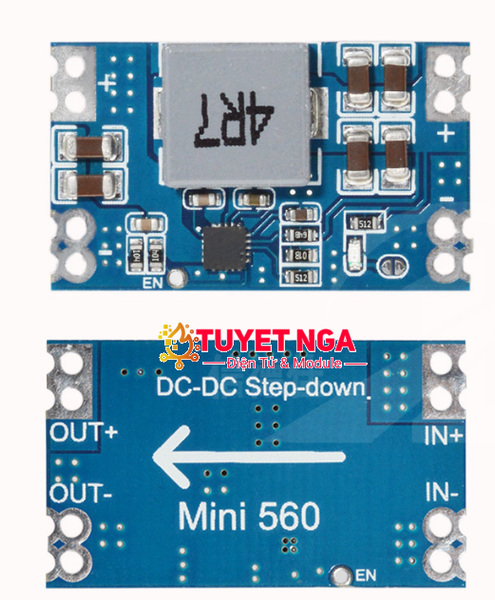 Mạch Giảm Áp Mini560 5A Output 12V – ĐIỆN TỬ TUYẾT NGA