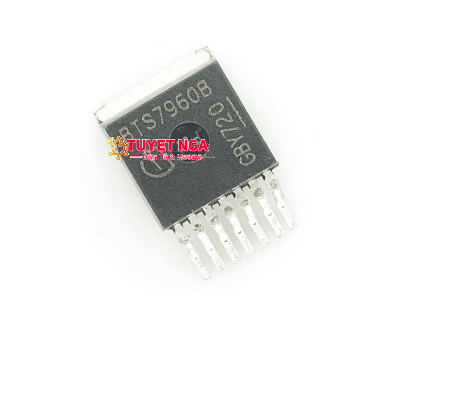 IC Điều Khiển Động Cơ 40A BTS7960B TO-263-7 – ĐIỆN TỬ TUYẾT NGA