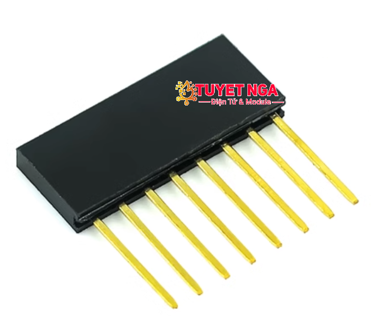 PC104 Hàng Rào Cái Đơn 8P 1x8-2.54mm Cao 11mm – ĐIỆN TỬ TUYẾT NGA