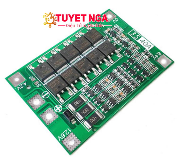 Mạch Sạc Bảo Vệ Pin 3S 40A – ĐIỆN TỬ TUYẾT NGA