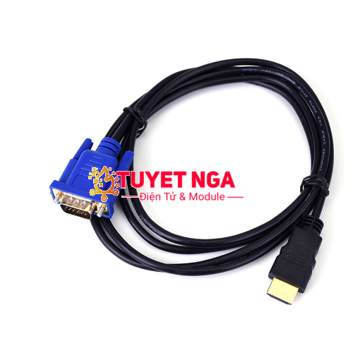 Dây Cáp HDMI Sang VGA 1.5M – ĐIỆN TỬ TUYẾT NGA