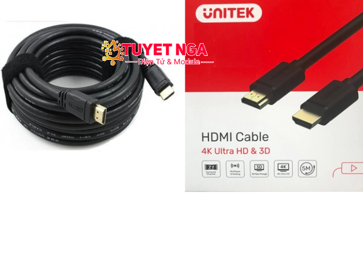 UNITEK Dây Cáp HDMI 15M Y-C143M – ĐIỆN TỬ TUYẾT NGA
