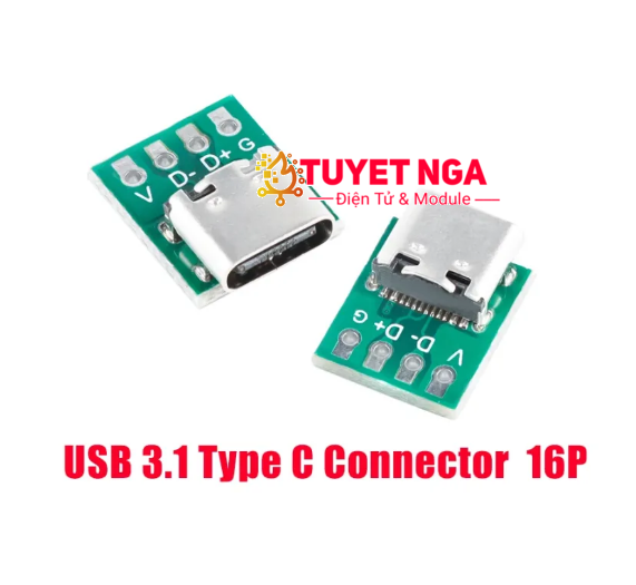 Đế Ra Chân USB 3.1 TypeC – ĐIỆN TỬ TUYẾT NGA