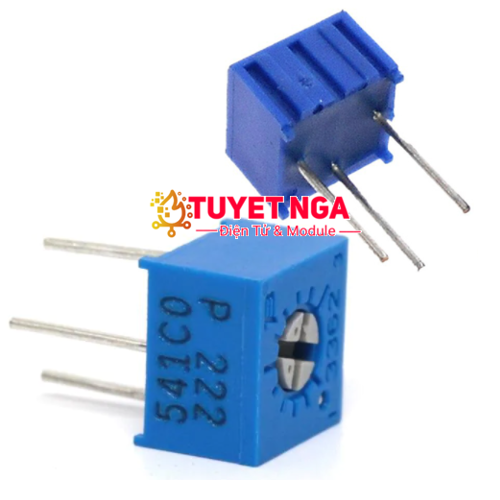 3362P-201 Biến Trở Tinh Chỉnh Vuông 200 Ohm – ĐIỆN TỬ TUYẾT NGA