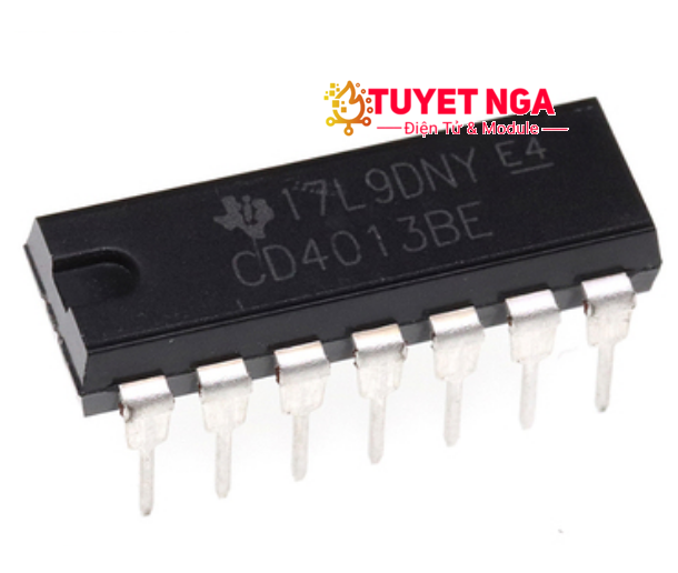 IC Đếm 4013 Flip Flop CD4013BE – ĐIỆN TỬ TUYẾT NGA