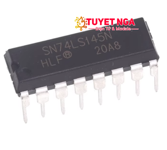 IC 74145 BCD-To-Decimal Decoder Driver SN74LS145 – ĐIỆN TỬ TUYẾT NGA