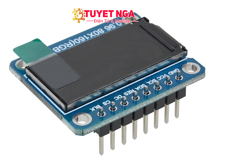 Màn Hình IPS Oled 0.96 inch TFT ST7735 Giao Tiếp SPI – ĐIỆN TỬ TUYẾT NGA