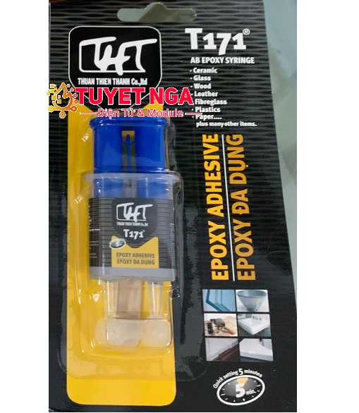 Keo Tản Nhiệt AB Epoxy T171 (trong suốt) – ĐIỆN TỬ TUYẾT NGA