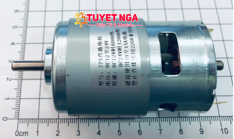 Động Cơ DC 775 (nguồn 12V-24V) – ĐIỆN TỬ TUYẾT NGA