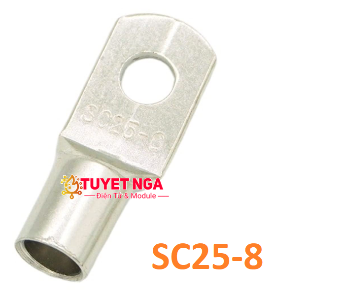 SC25-8 Đầu Cos Trần 25-8 Vít M8 – ĐIỆN TỬ TUYẾT NGA