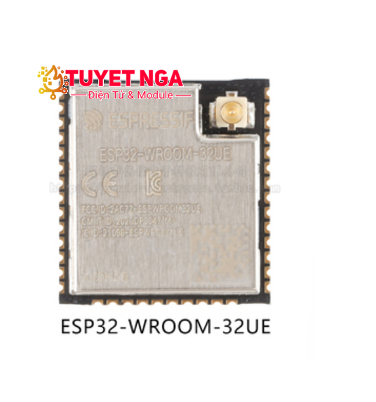 Thu Phát Wifi BLE SoC ESP32 ESP32-WROOM-32UE 8MB – ĐIỆN TỬ TUYẾT NGA