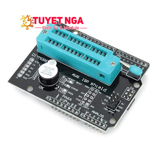 Arduino AVR ISP Shield ATMEGA328 ATMEGA8 ATMEGA168P – ĐIỆN TỬ TUYẾT NGA