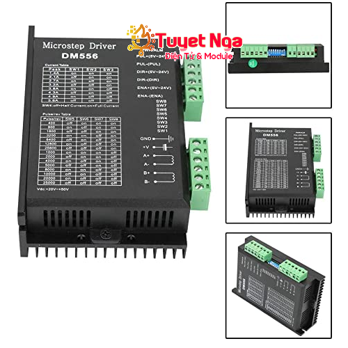 Driver Điều Khiển Động Cơ Bước 5.6A DM556 – ĐIỆN TỬ TUYẾT NGA