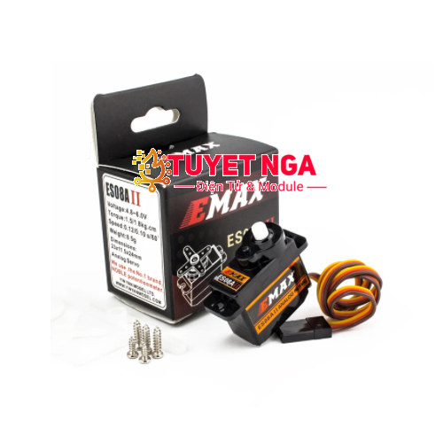 Động Cơ Servo Emax ES08A II – ĐIỆN TỬ TUYẾT NGA