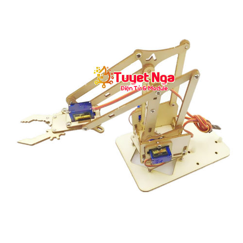 Khung Cánh Tay Robot Servo 4 Bậc – ĐIỆN TỬ TUYẾT NGA