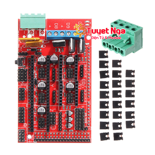 Mạch Điều Khiển Máy In 3D Ramps 1.4 – ĐIỆN TỬ TUYẾT NGA