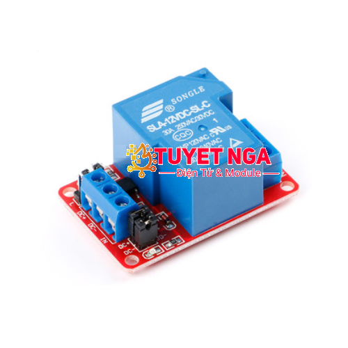 Module 1 Relay Kích Mức Cao Thấp 12V 30A – ĐIỆN TỬ TUYẾT NGA
